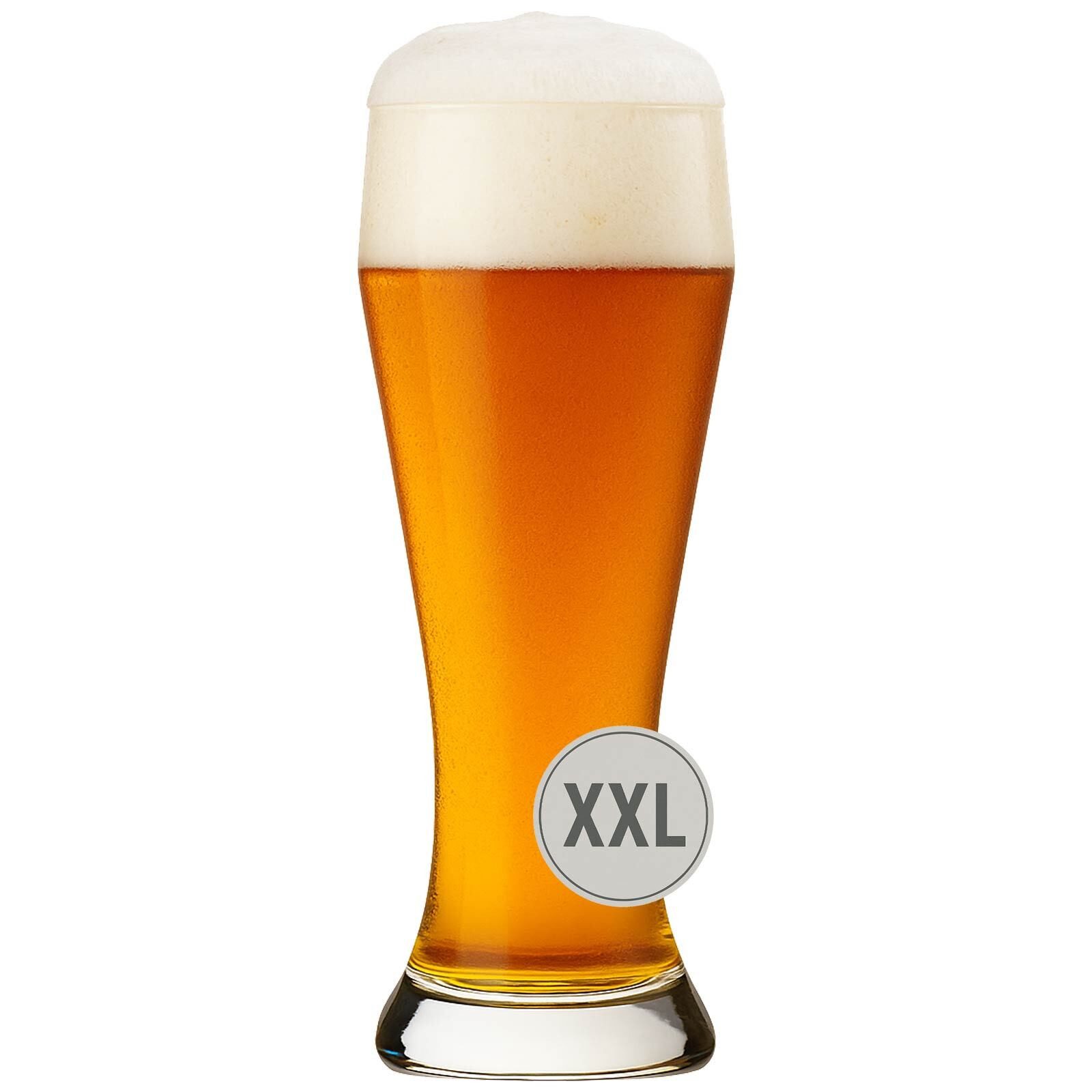 rastal Bierglas Ranft Riesen-Weizenbierglas 3,9 Liter, 1-tlg., Glas