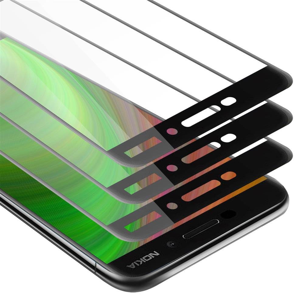 Cadorabo Schutzfolie 3er Pack Fullc Tempered Nokia 61 3 St 3x
