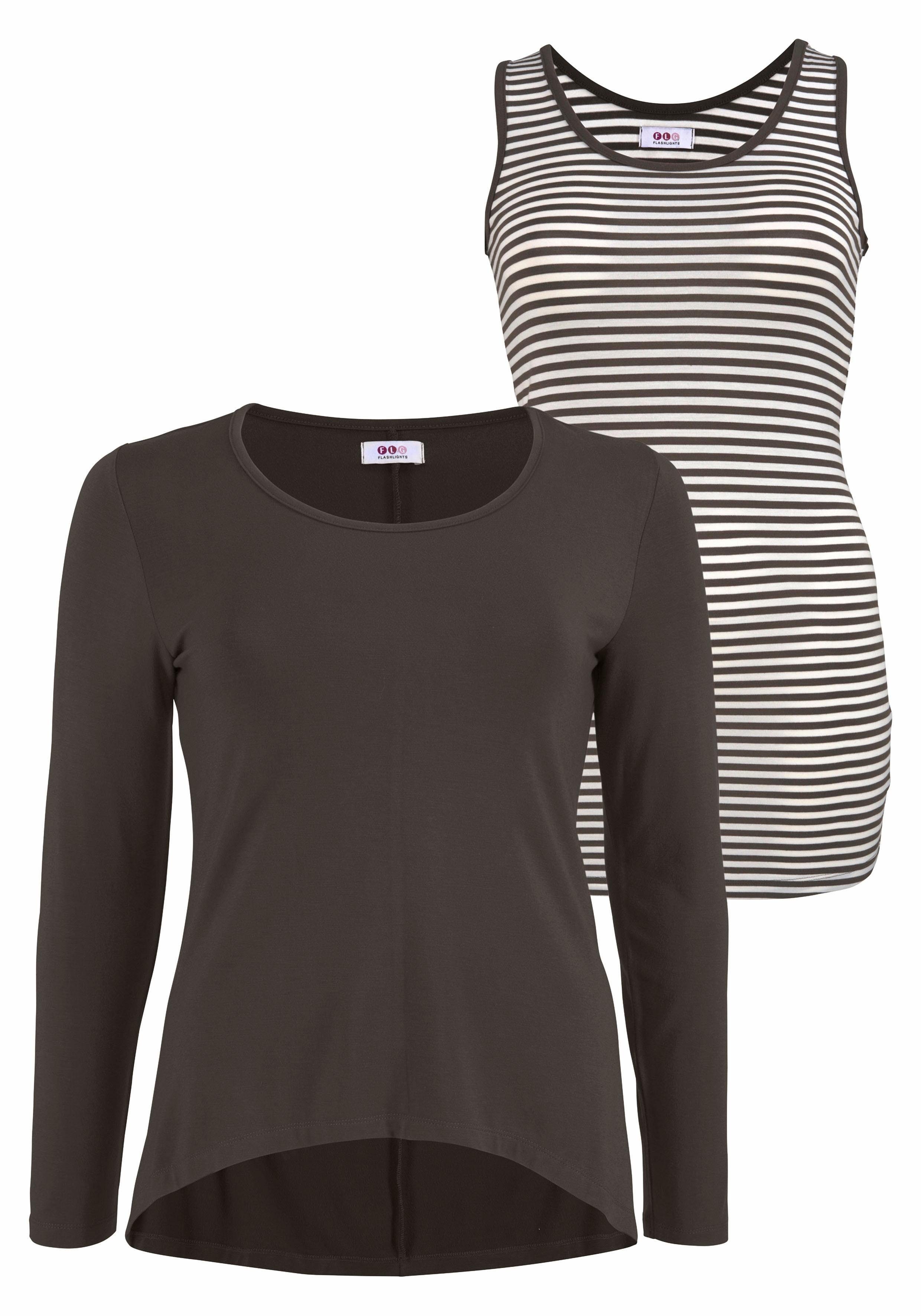 Flashlights Langarmshirt Set 2 Tlg Mit Top Otto