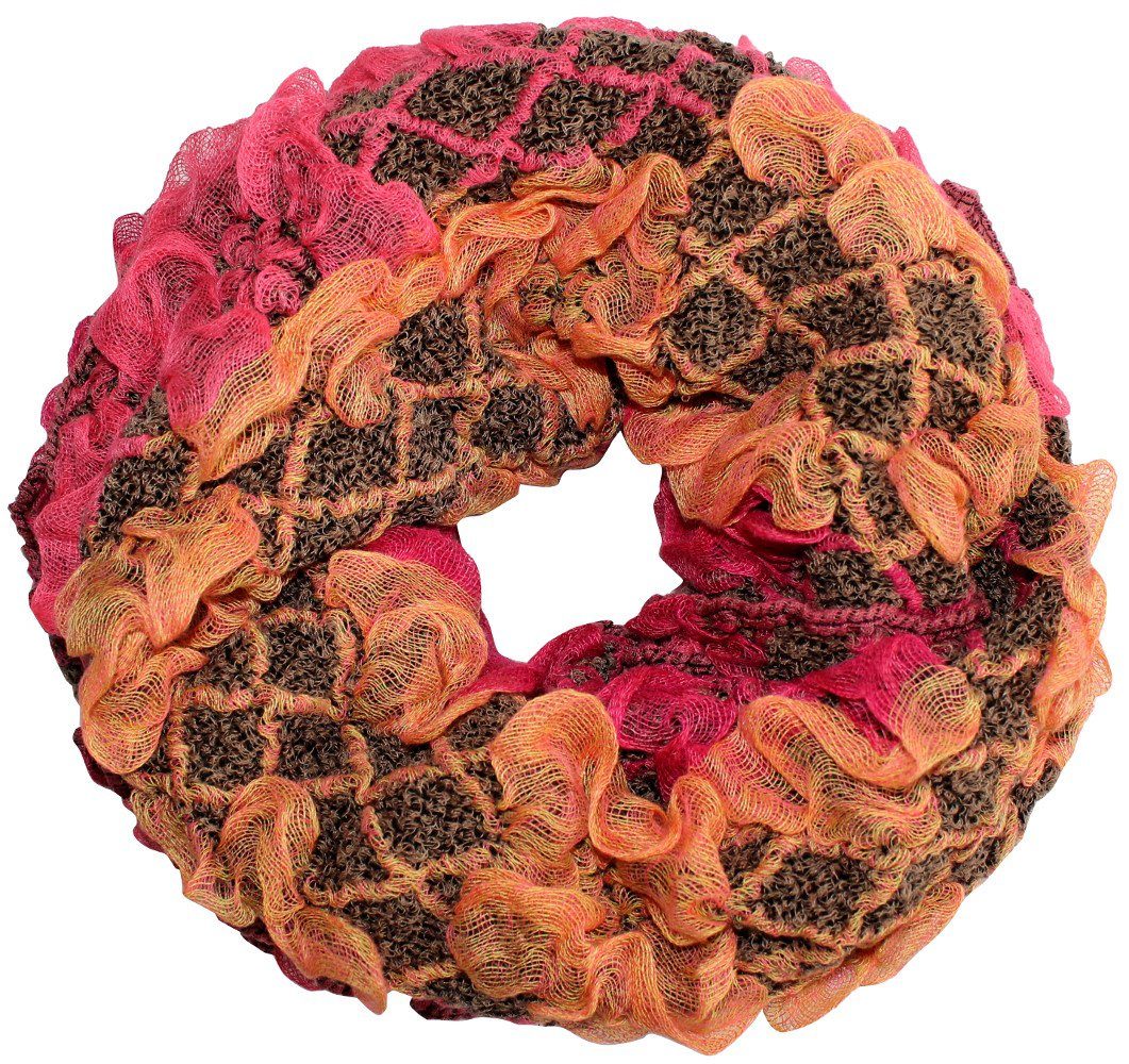 dy_mode Loop Winter Schal Damen Schlauchschal Flauschig Warm Rundschal ...