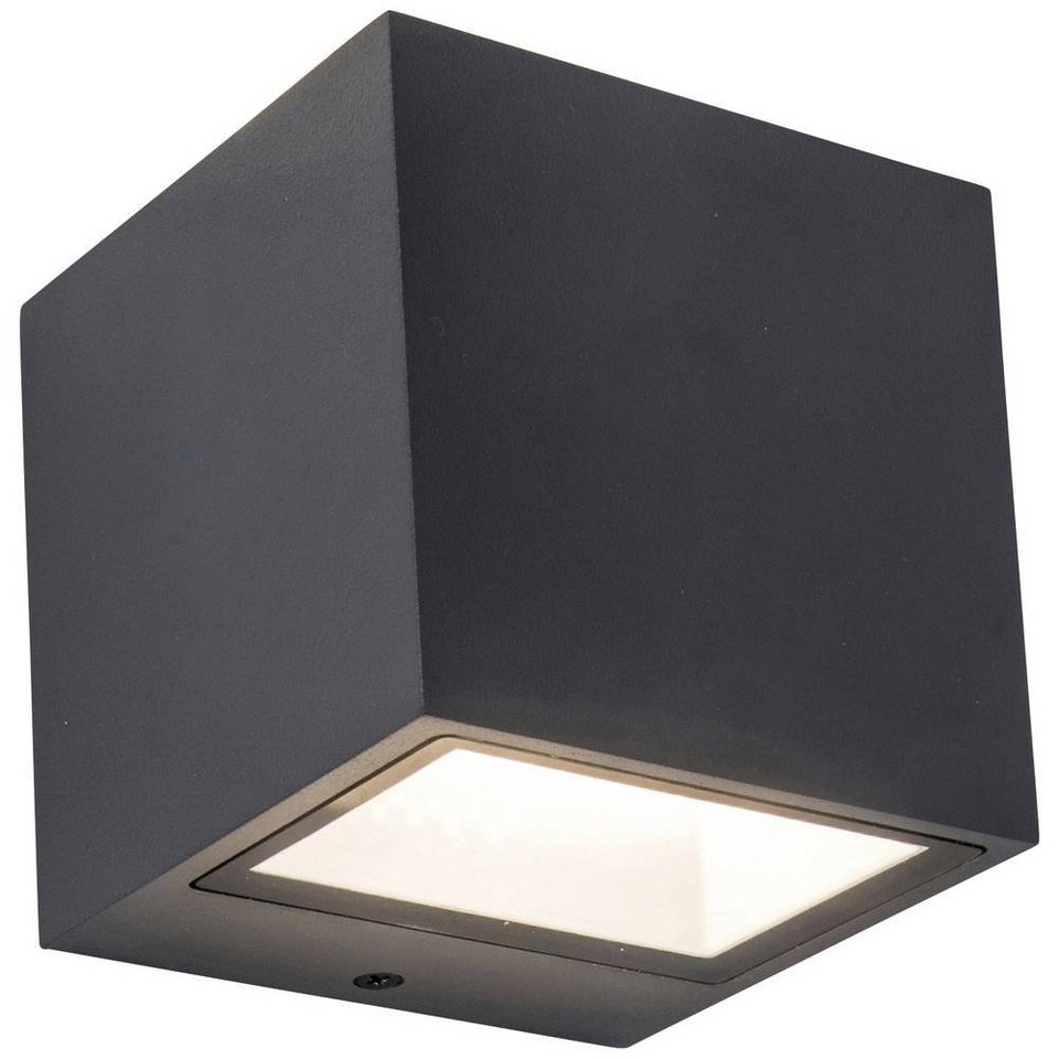 Lutec Led Außen Wandleuchte Gemini Led Fest Integriert Lichtfarbe
