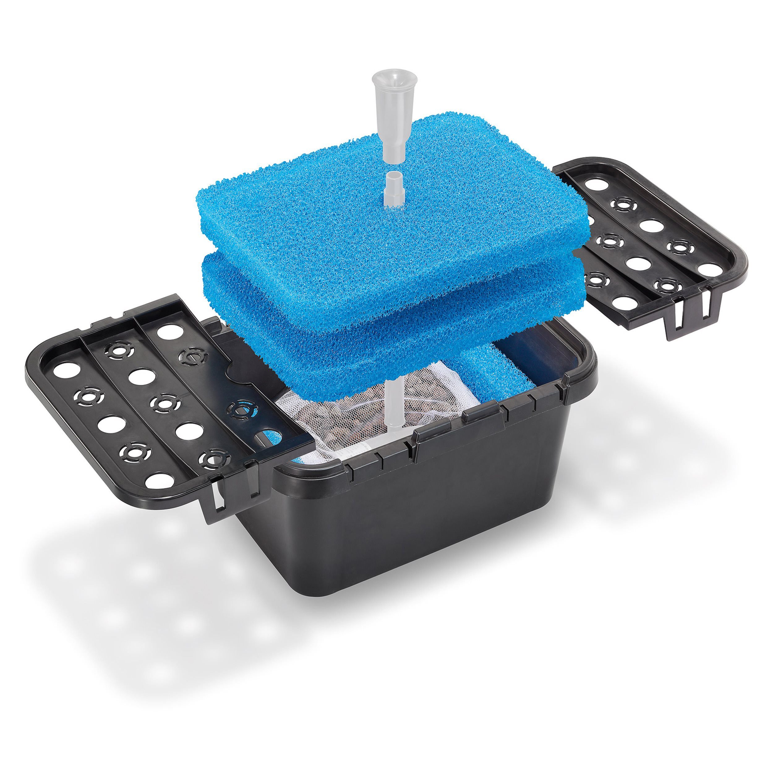 esotec Teichfilter 8/380 Solar Unterwasserfilter-Set 380l/h Filterpumpe ...