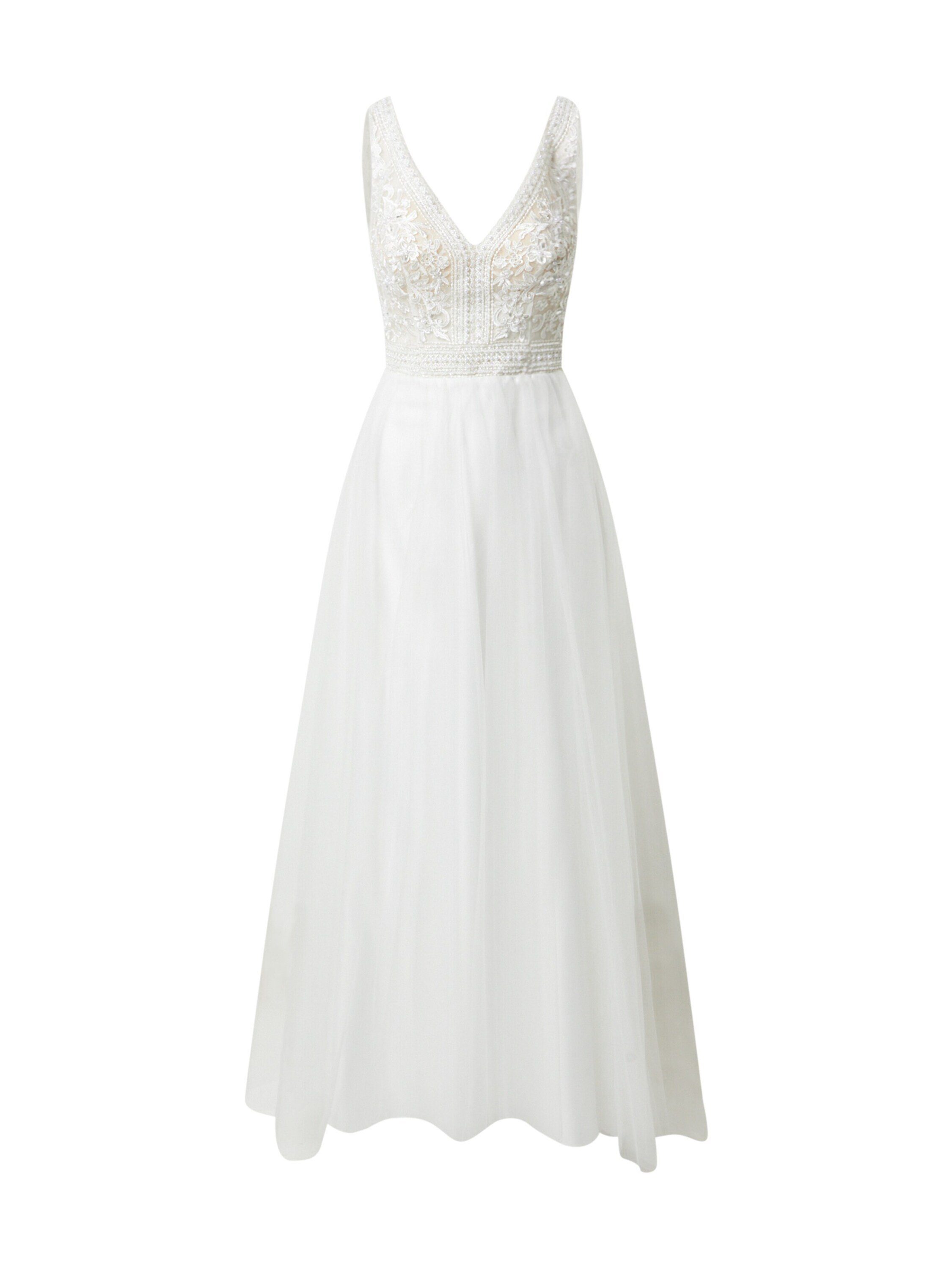 MAGIC BRIDE Abendkleid (1-tlg) Drapiert/gerafft, Tiefer Ausschnitt ...