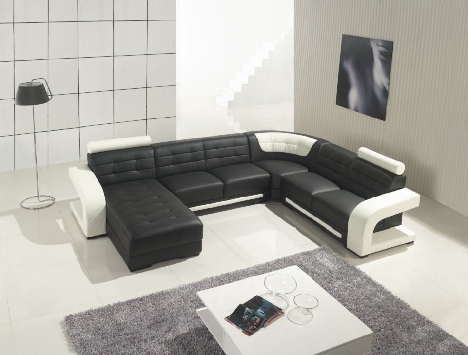 Jvmoebel Ecksofa Wohnlandschaft Eckcouch Eck U Form Sofa Ecksofa Couch