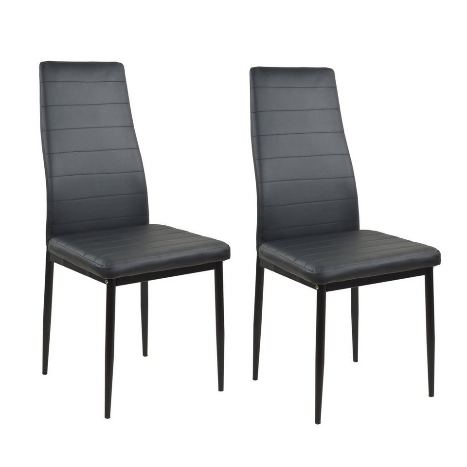 Hti Living Esszimmerstuhl Stuhl Memphis Pu 2er Set Set 2 St
