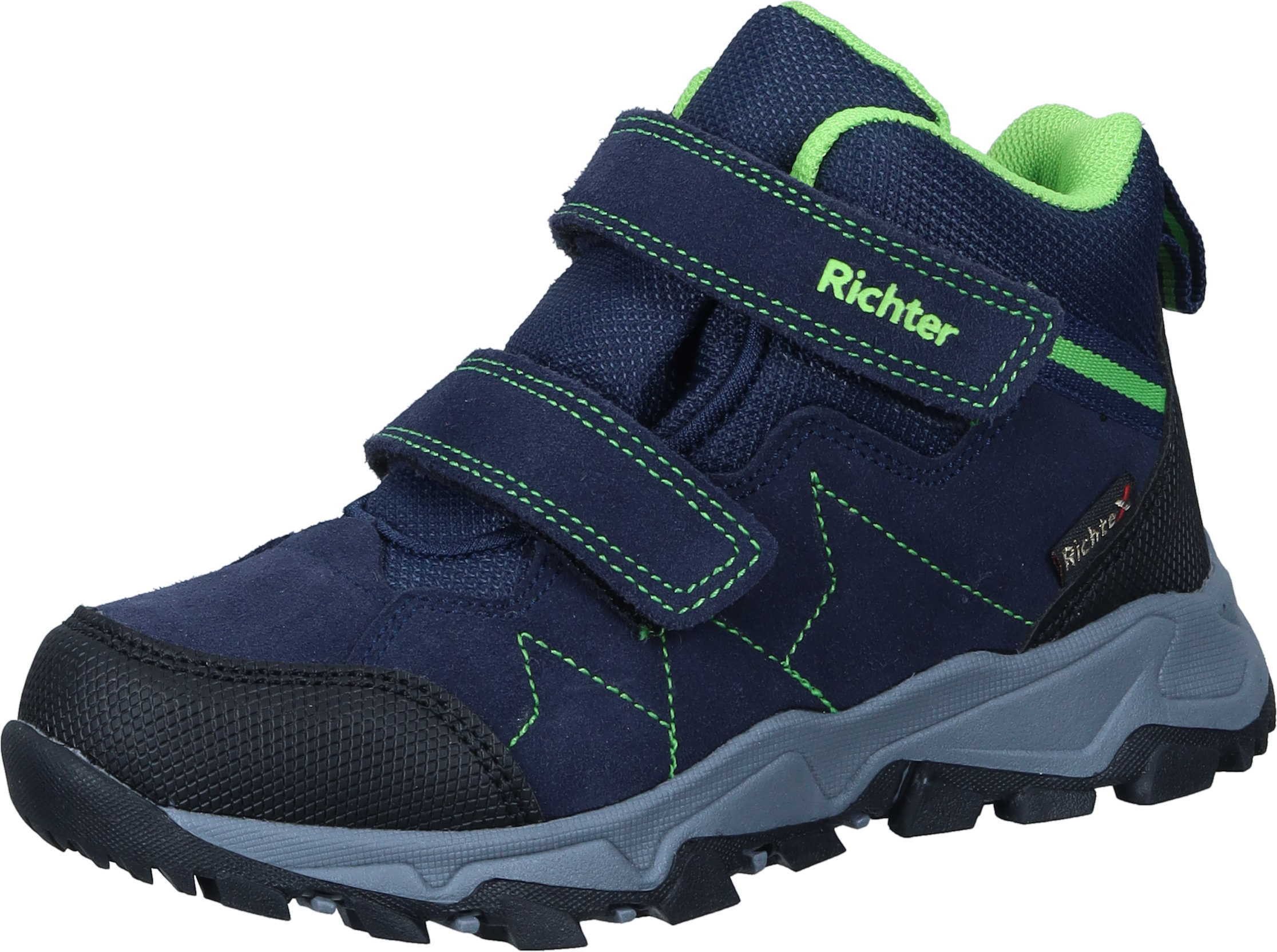 Richter Stiefel Klettschuh mit RichTEX, Veloursleder