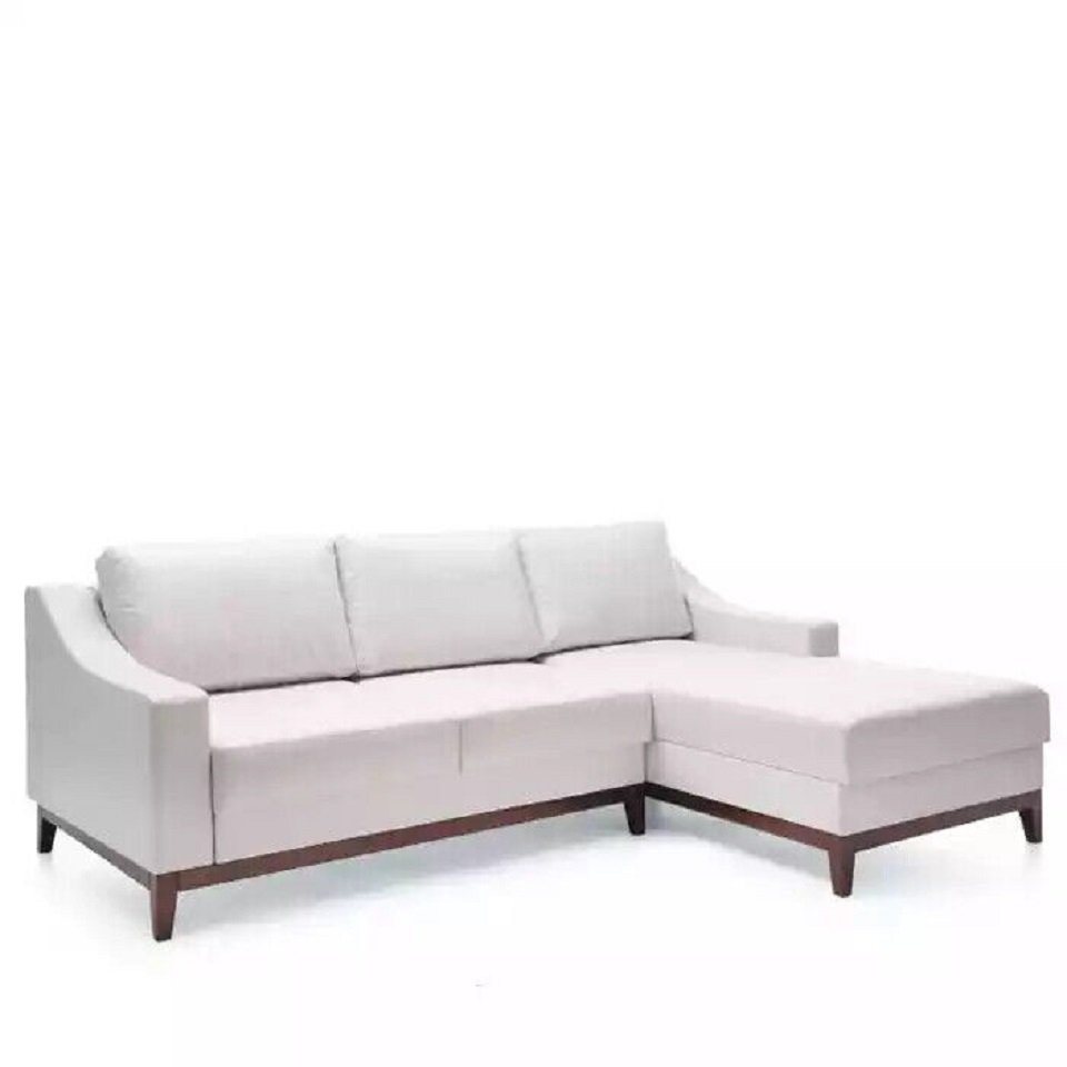 Jvmoebel Ecksofa Weiß L Form Sofa Polster Wohnlandschaft Design Ecksofa