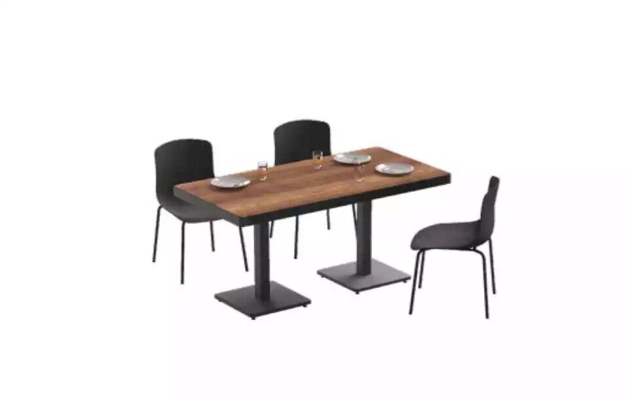 Jvmoebel Esstisch Moderner Esstisch Massivholz Esszimmermöbel Braun