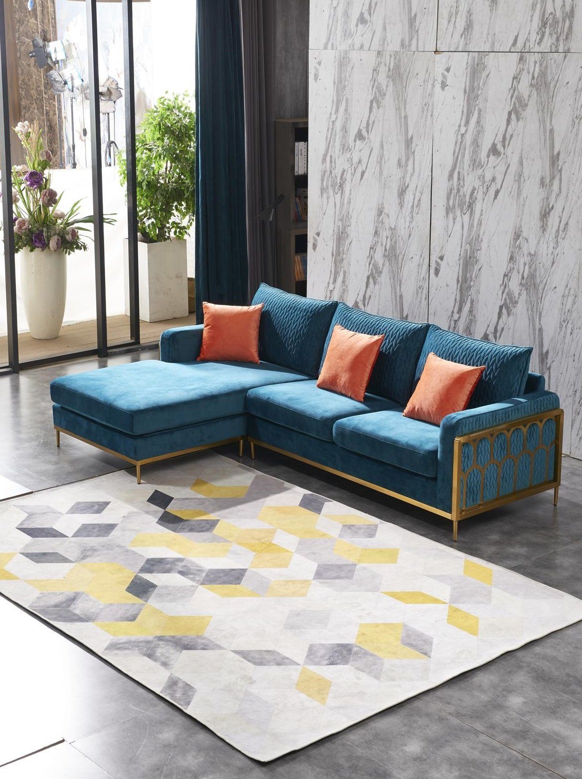 Jvmoebel Ecksofa Wohnlandschaft Ecksofa L Form Couch Dreisitzer Made