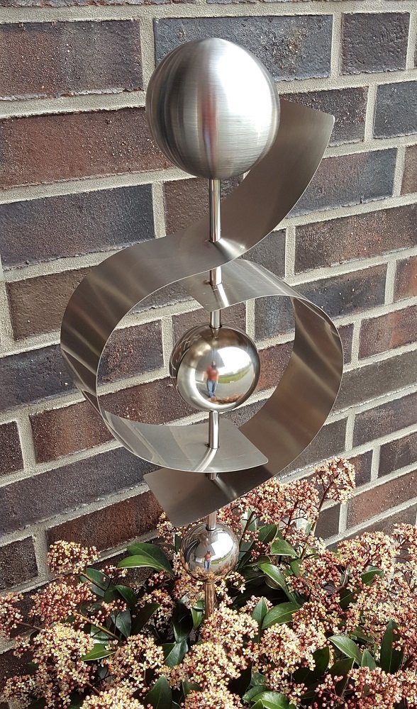 Jürgen Bocker Garten Ambiente Gartenstecker Skulptur Jupiter Edelstahl