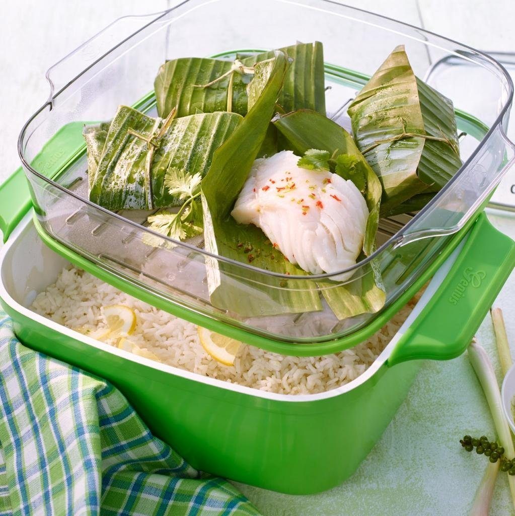 Genius Dampfgartopf Genius - Ceravital Brat- & Dampfgarsystem Ø28 cm ...