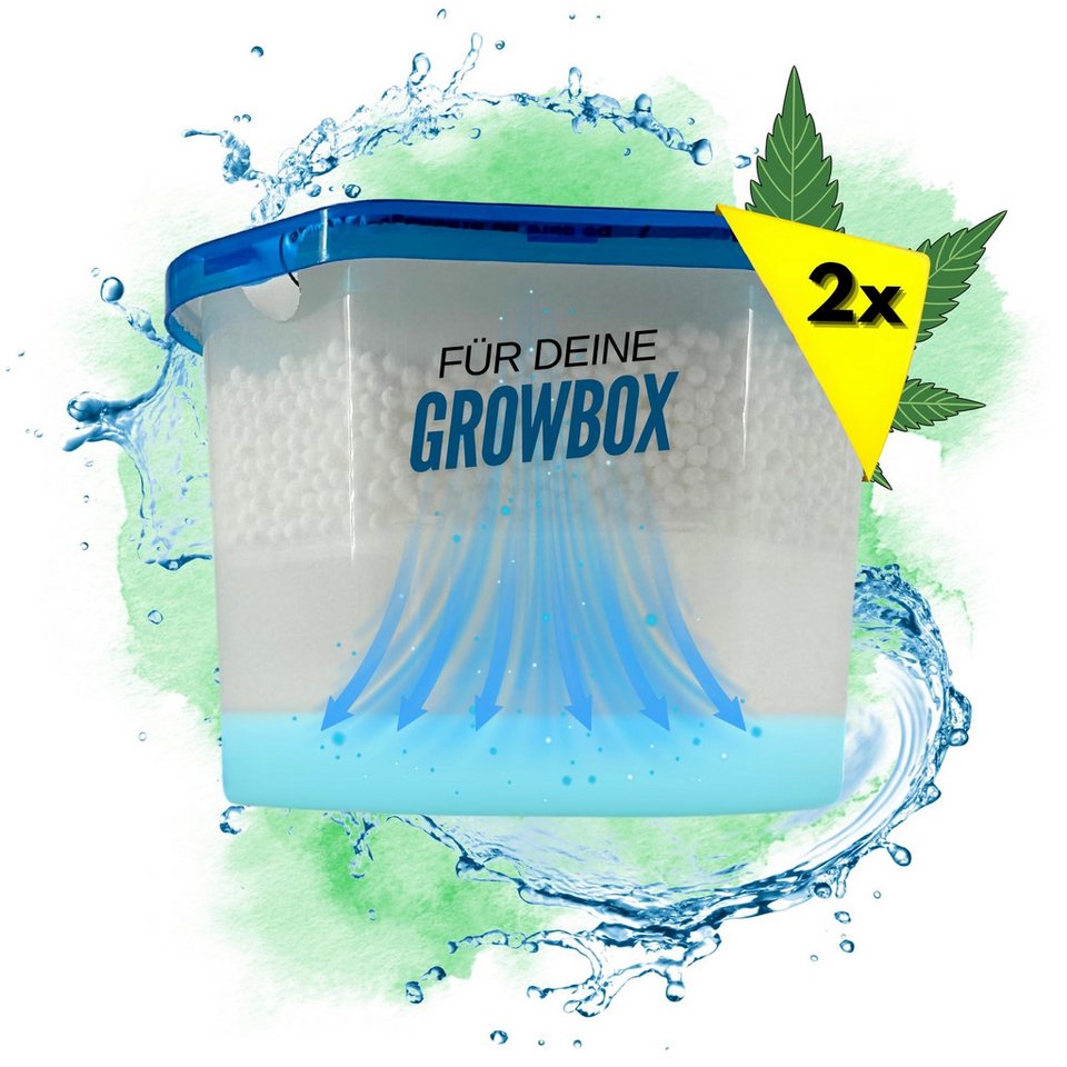 Tronicxl Granulat Luftentfeuchter 2 Luftentfeuchter 500ml Für Growbox