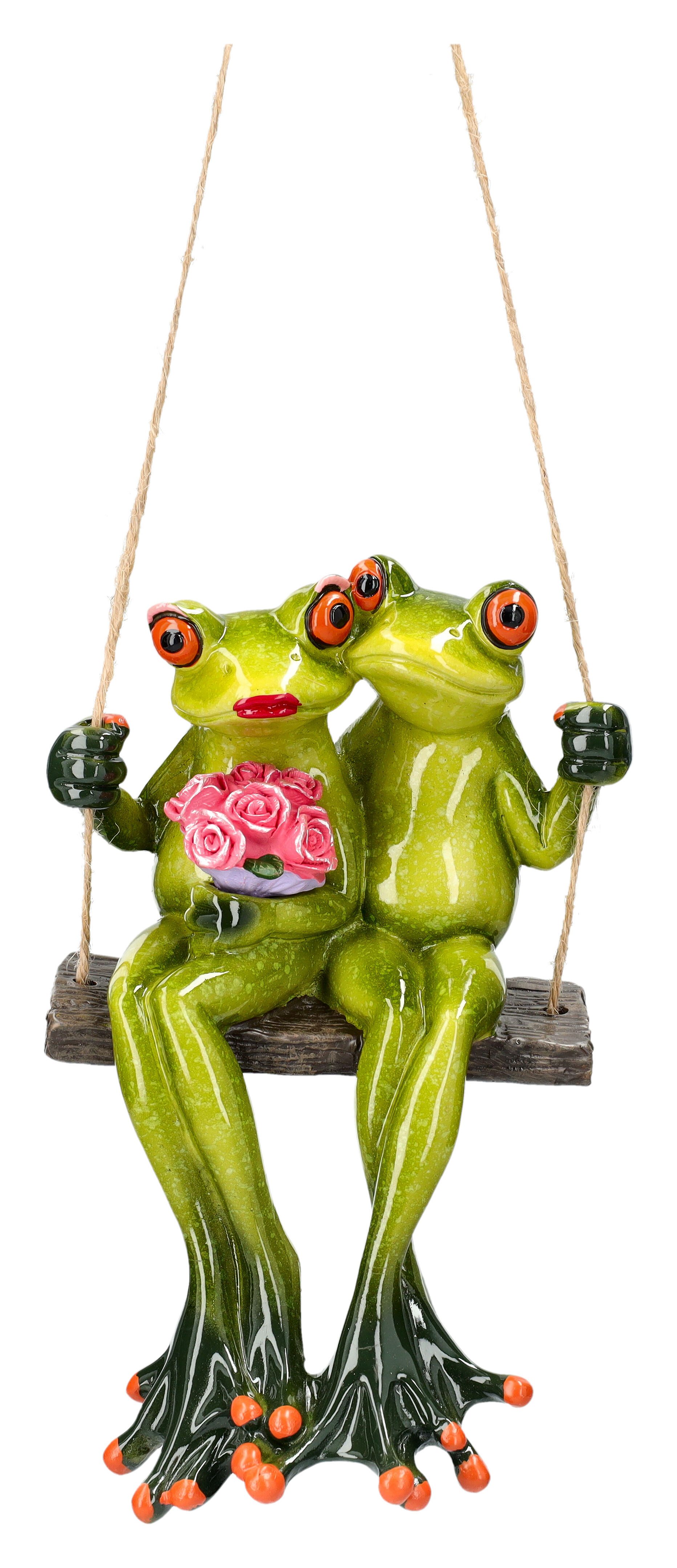Figuren Shop Gmbh Tierfigur Lustige Frosch Figur Liebespaar Auf