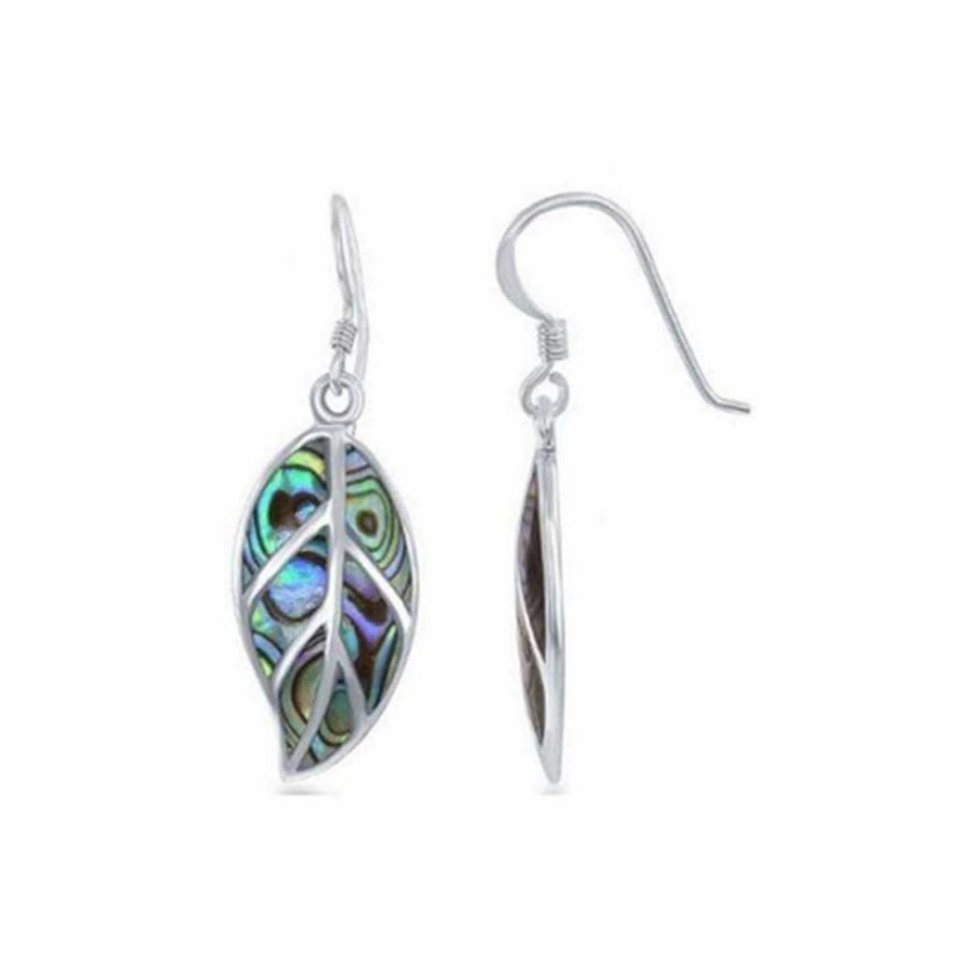 Monkimau Ohrring Set Blatt Ohrringe Aus 925 Silber Hypoallergen Blatt