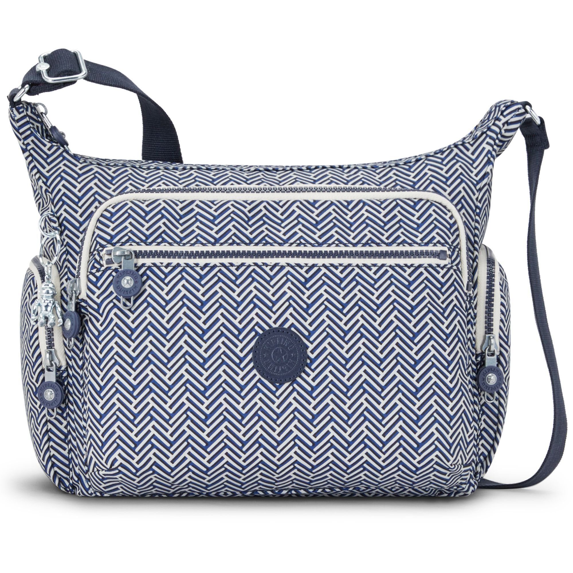 KIPLING Umhängetasche Basic Prt, Polyester, Ausstattungen: Handyfach, Reißverschlussfach