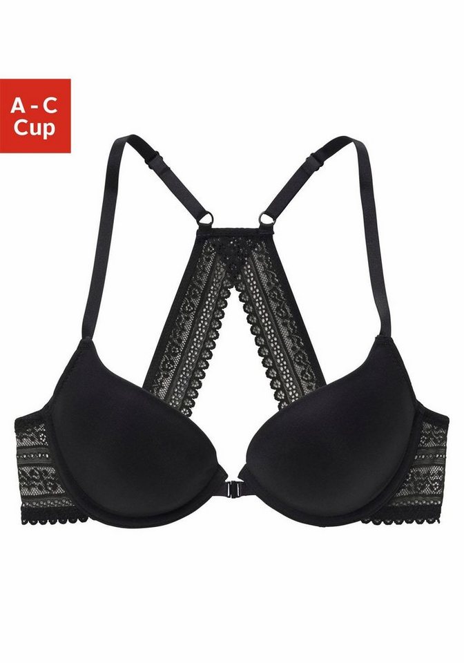 Vivance Push Up Bh Mit Vorderverschluss Mit Herausnehmbaren Kissen