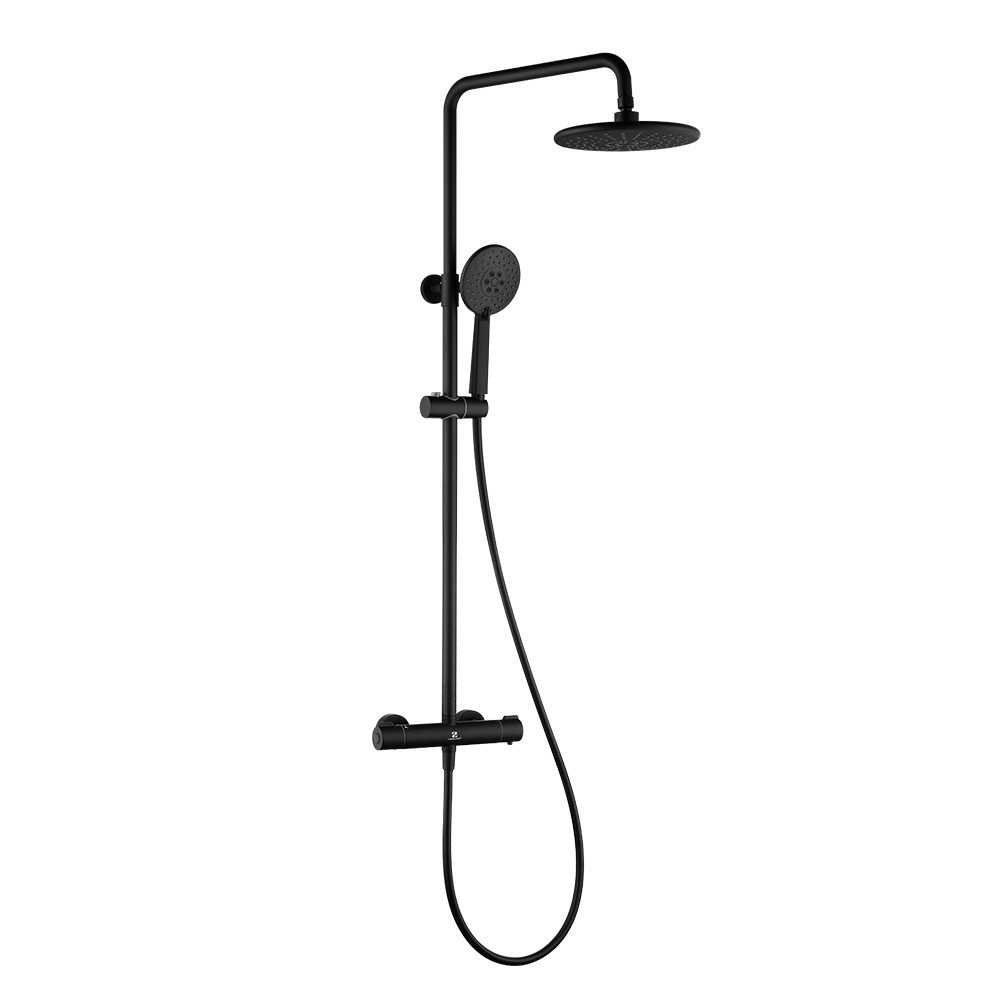 Homelive Duschsystem Mit Thermostat 40℃ Duschsäule Regendusche