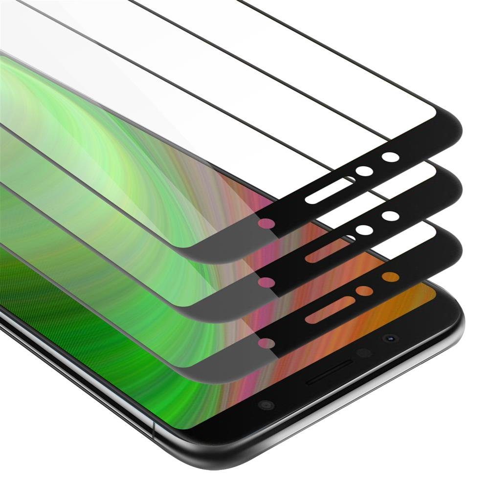 Cadorabo Schutzfolie 3er Pack Fullc Tempered Asus Zenfone Max Plus