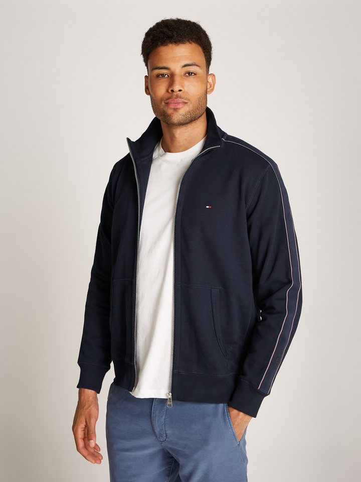 Tommy Hilfiger Sweatjacke Global Stripe Zt Stand Collar