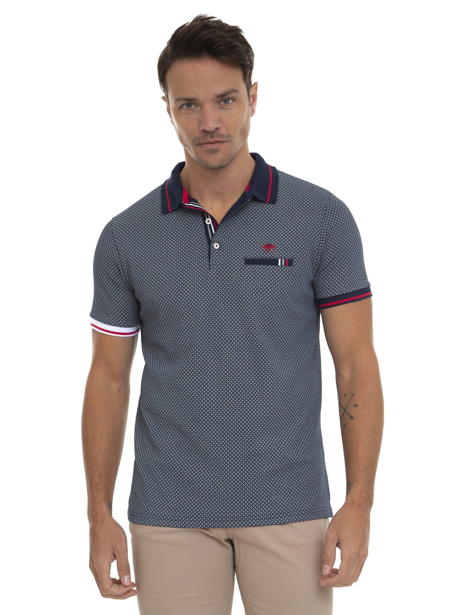 Sir Raymond Tailor Poloshirt JAMES (1-tlg)