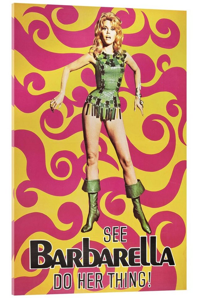 Posterlounge Acrylglasbild Vintage Entertainment Collection Barbarella
