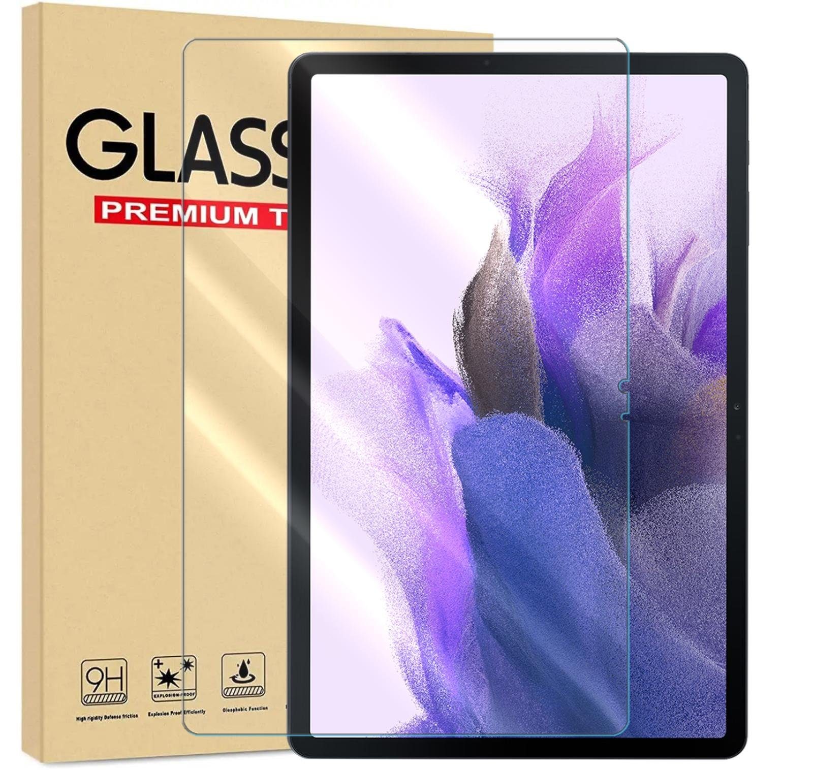 Numerva Schutzfolie Panzer Folie Echt Glas Samsung Galaxy Tab S7 Fe