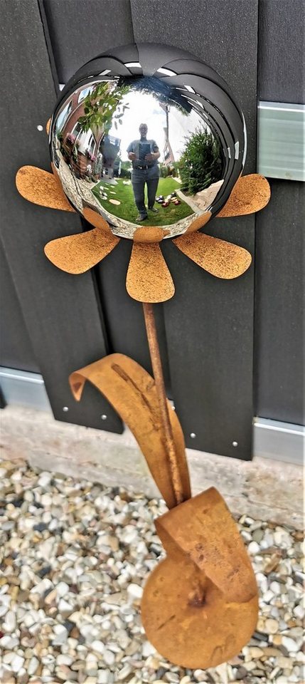 Jürgen Bocker Gartenambiente Gartenstecker Blume Rotterdam Corten 97