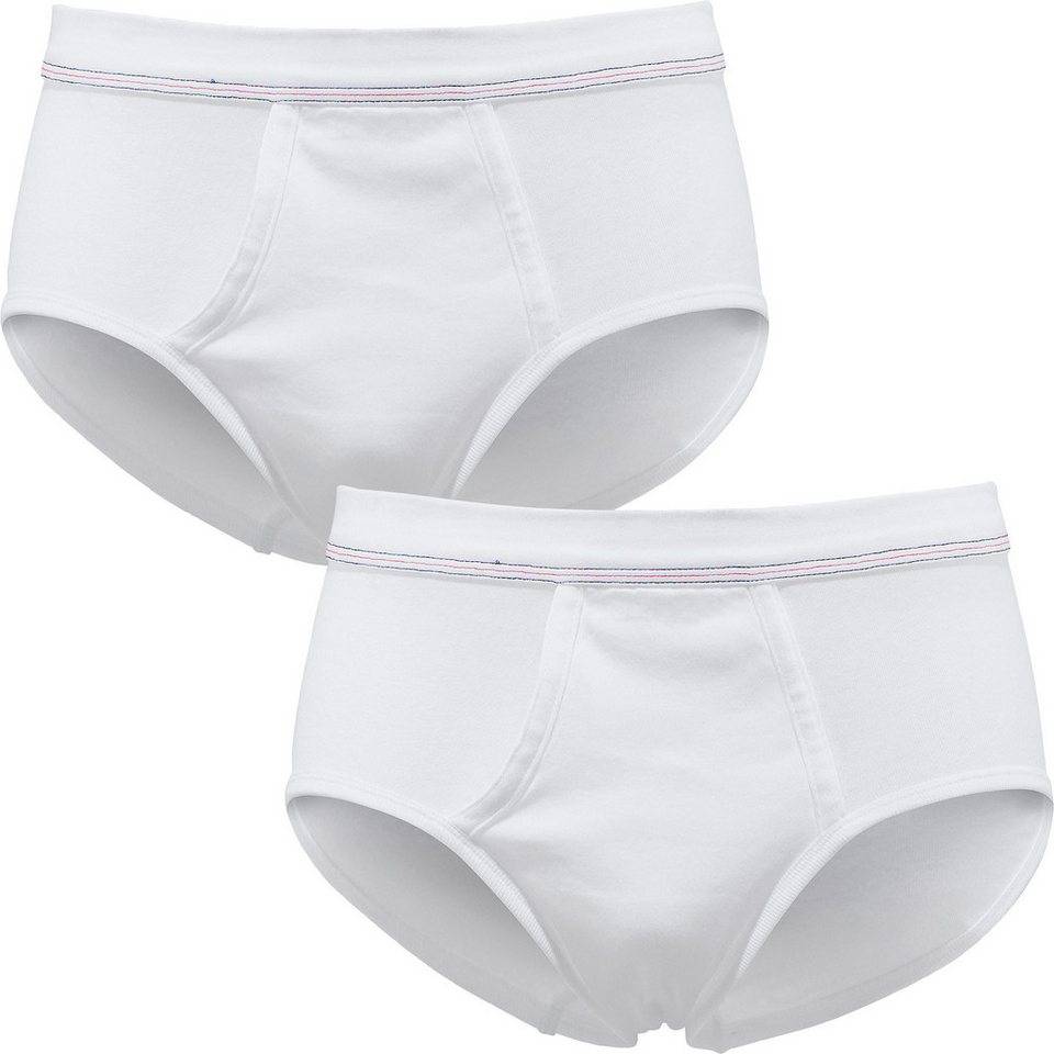 Erwin Müller Slip Herren-Slip 2er-Pack Feinripp Uni Erwin Müller Slip Herren-Slip 2er-Pack Feinripp Uni