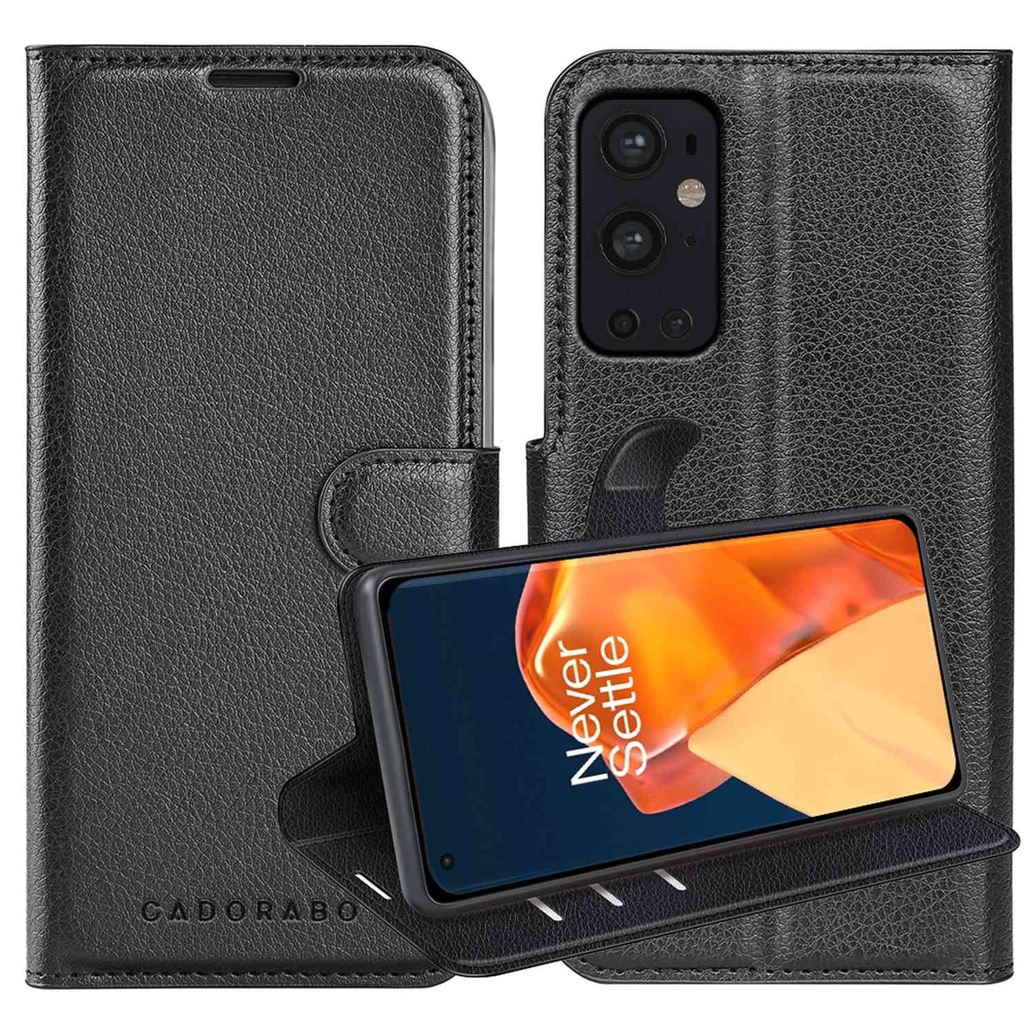 Cadorabo Handyhülle Book Stand Oneplus 9 Pro Klappbare Handy