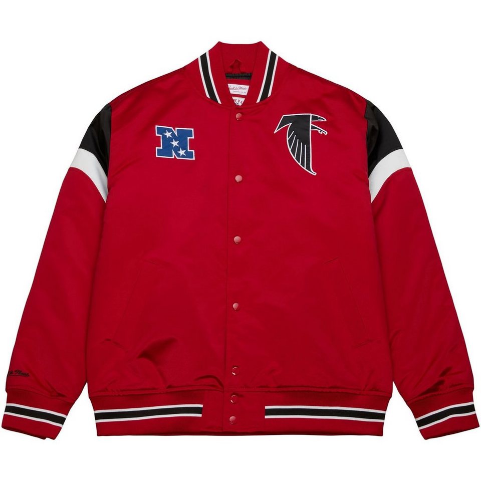 Mitchell & Ness Collegejacke Heavyweight Satin NFL Atlanta Falcons Mitchell & Ness Collegejacke Heavyweight Satin NFL Atlanta Falcons