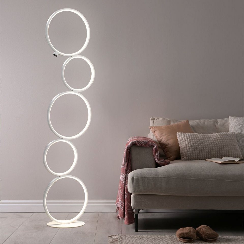Etc Shop Led Stehlampe Led Leuchtmittel Fest Verbaut Warmweiß