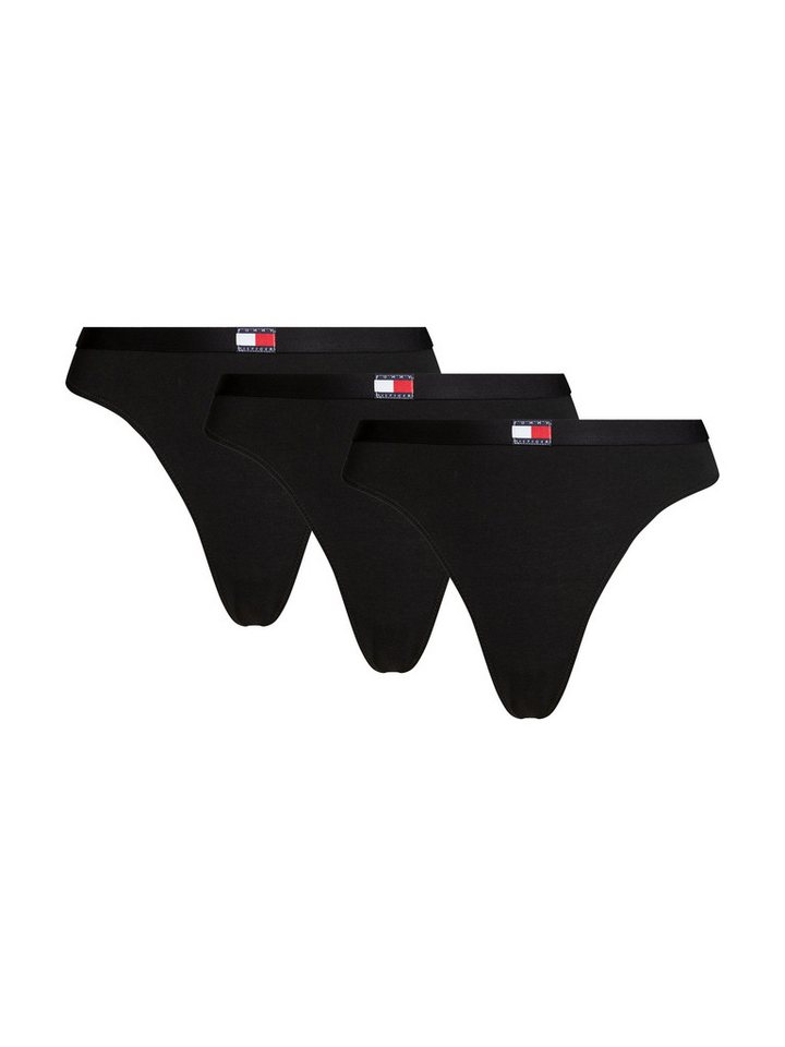 Tommy Hilfiger Underwear String 3 Pack Flag Thong Ext Size Packung