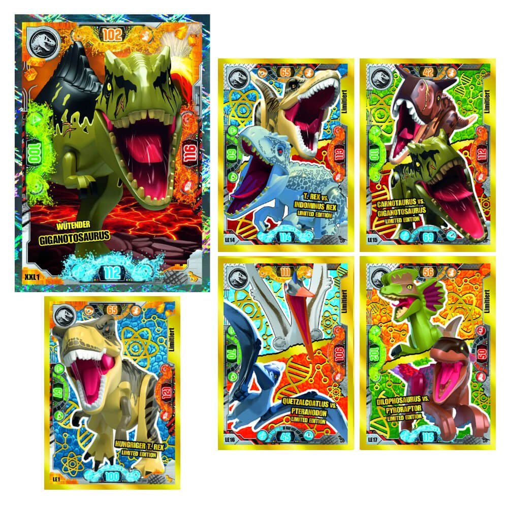 Blue Ocean Sammelkarte Lego Jurassic World 2 Karten - Sammelkarten Trading Cards (2022 ...