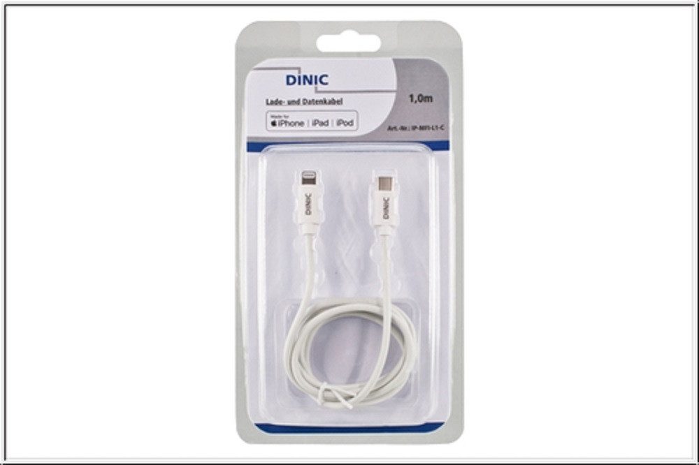 DINIC DINIC IP-MFI-L1-C Telefonkabel 1 m Weiß Telefonkabel