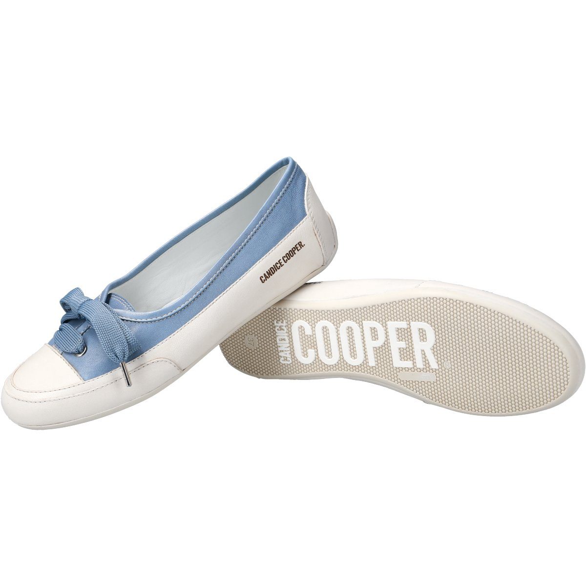 Candice Cooper CANDY BOW Ballerina, Decksohle: Leder (herausnehmbar)