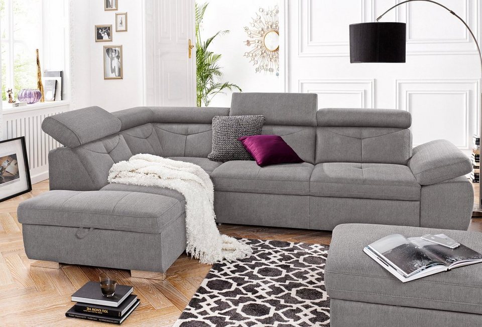 Exxpo Sofa Fashion Ecksofa Spring Super Bequem Und Komfortabel Mit