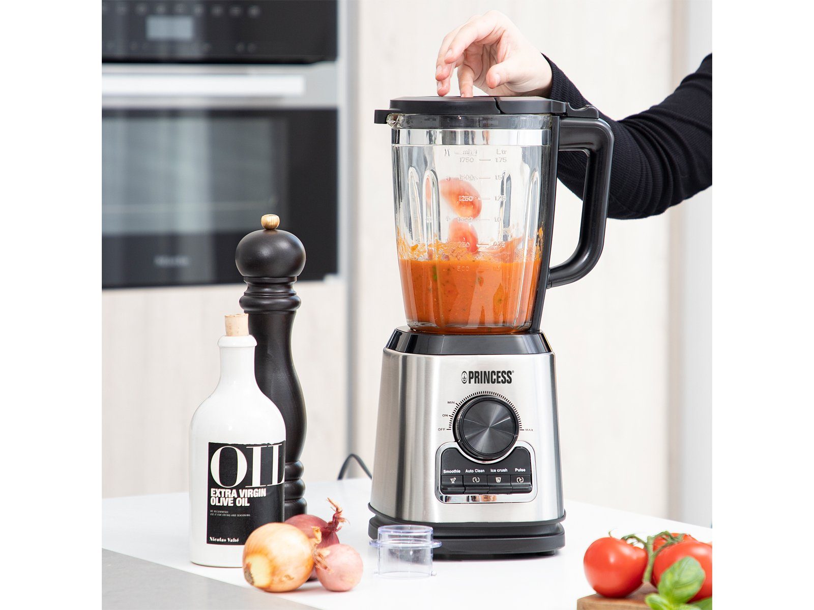 PRINCESS Standmixer, 1400 W, Rührmaschine 1,75L Krug, Smoothie Maker ...