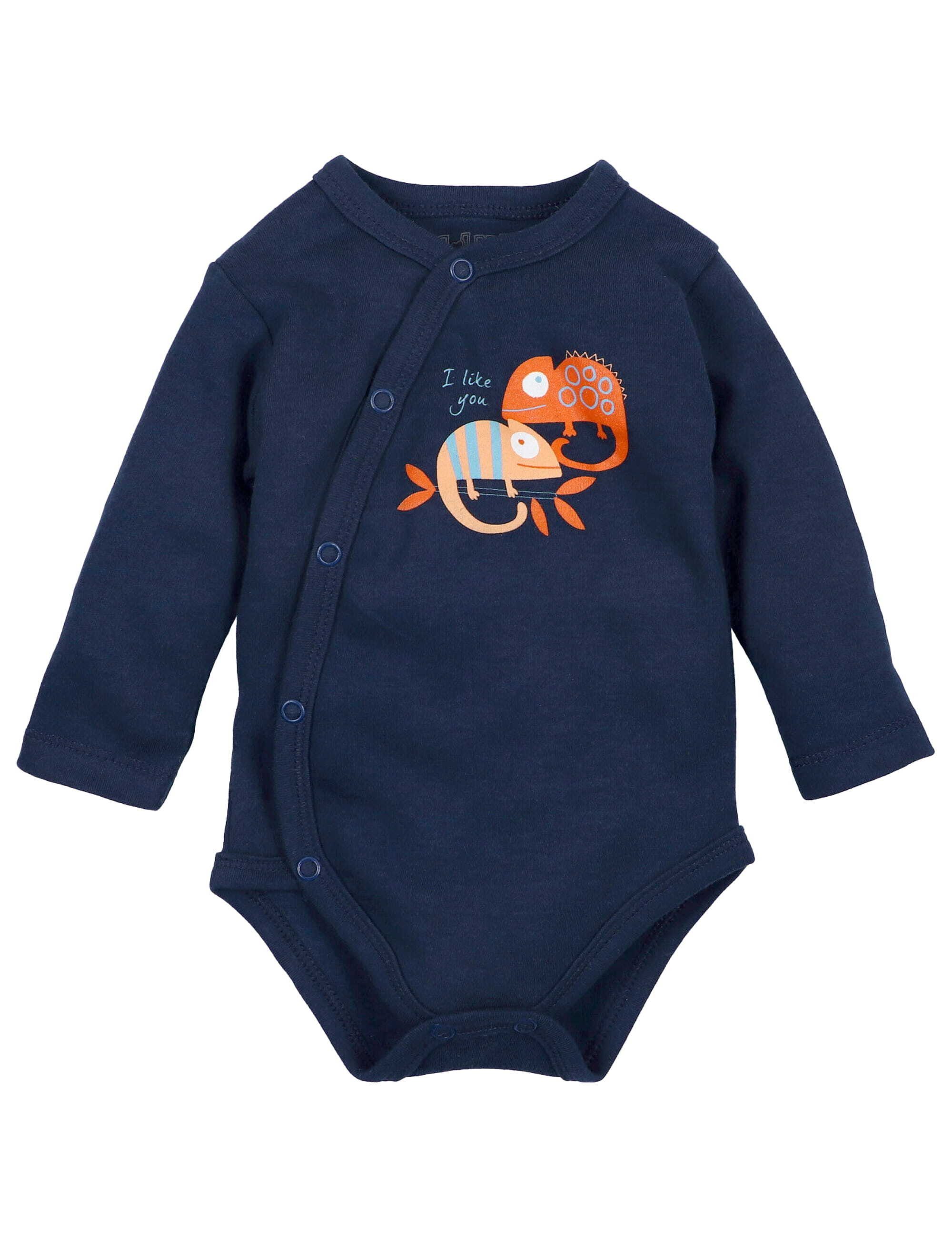 NINI Body Wickelbody Chamäleon (1-tlg) 100% Baumwolle, Praktischer ...
