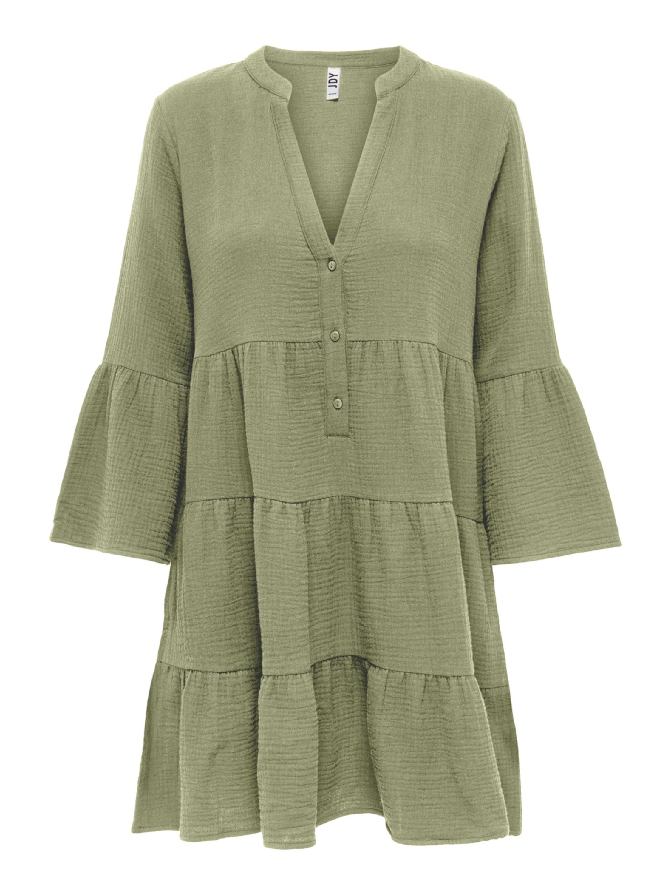 Jdy Blusenkleid Theis 1 Tlg Volant Drapiertgerafft