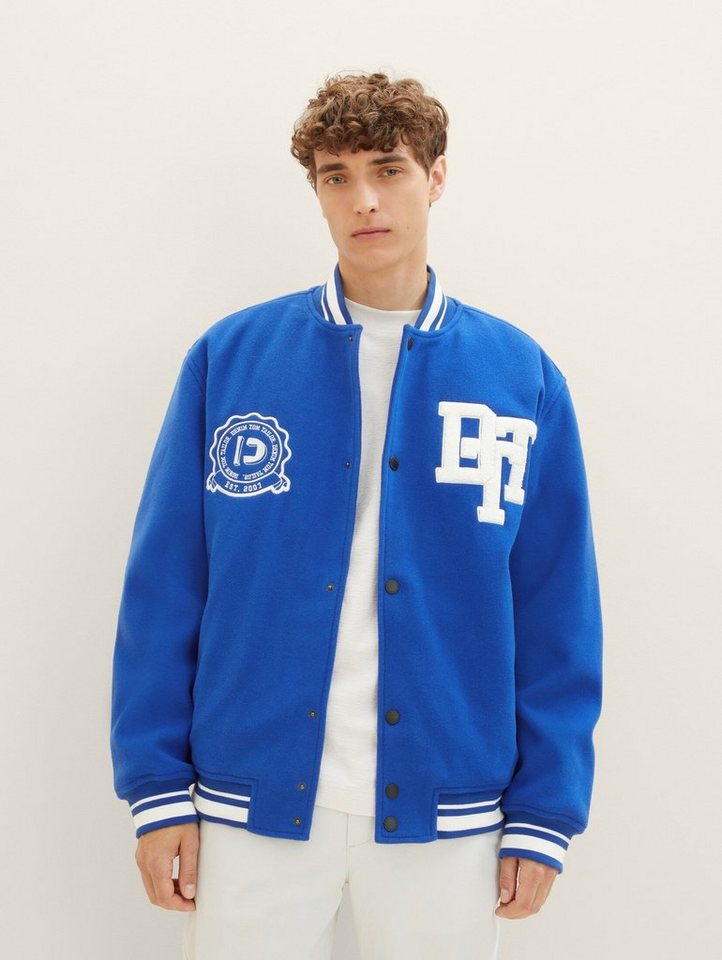 Tom Tailor Denim Winterjacke Bomberjacke Im Uni Look