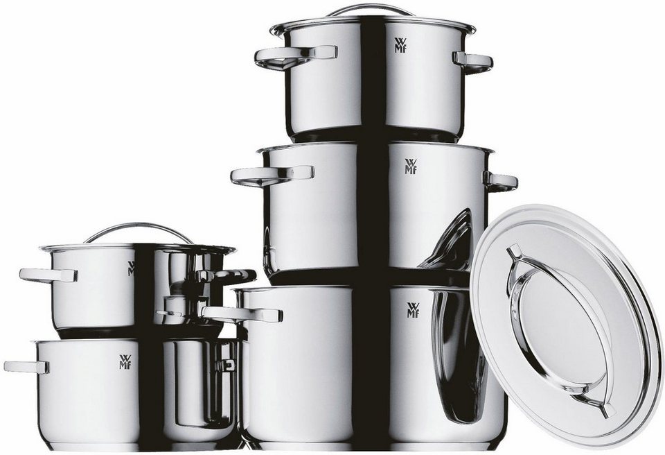 Wmf Topf Set Cromargan® Edelstahl Rostfrei 1810 10 Teile Gala Plus