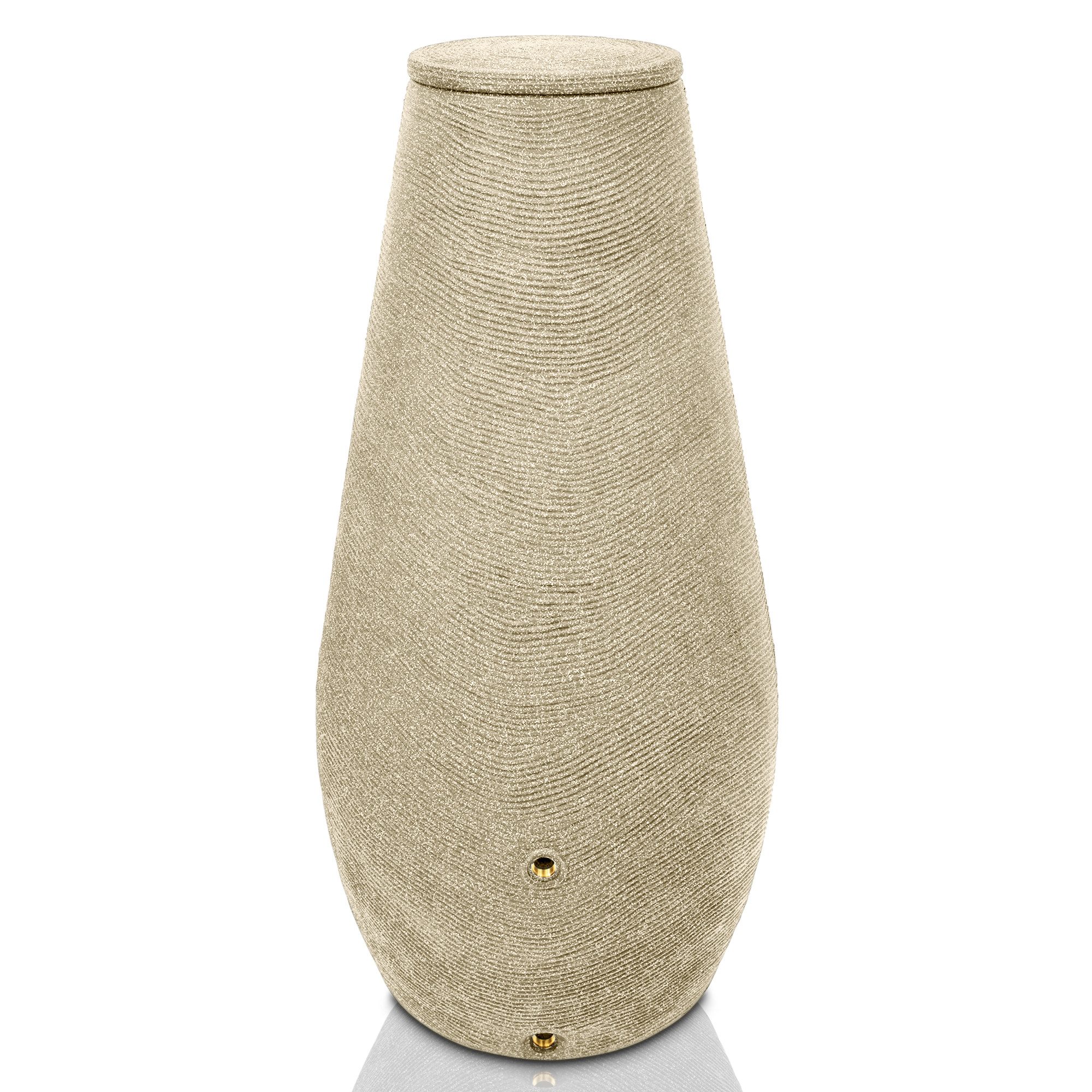 YourCasa Regentonne Regentonne [EcoDrop] mit Metallgewinde und Deckel ...