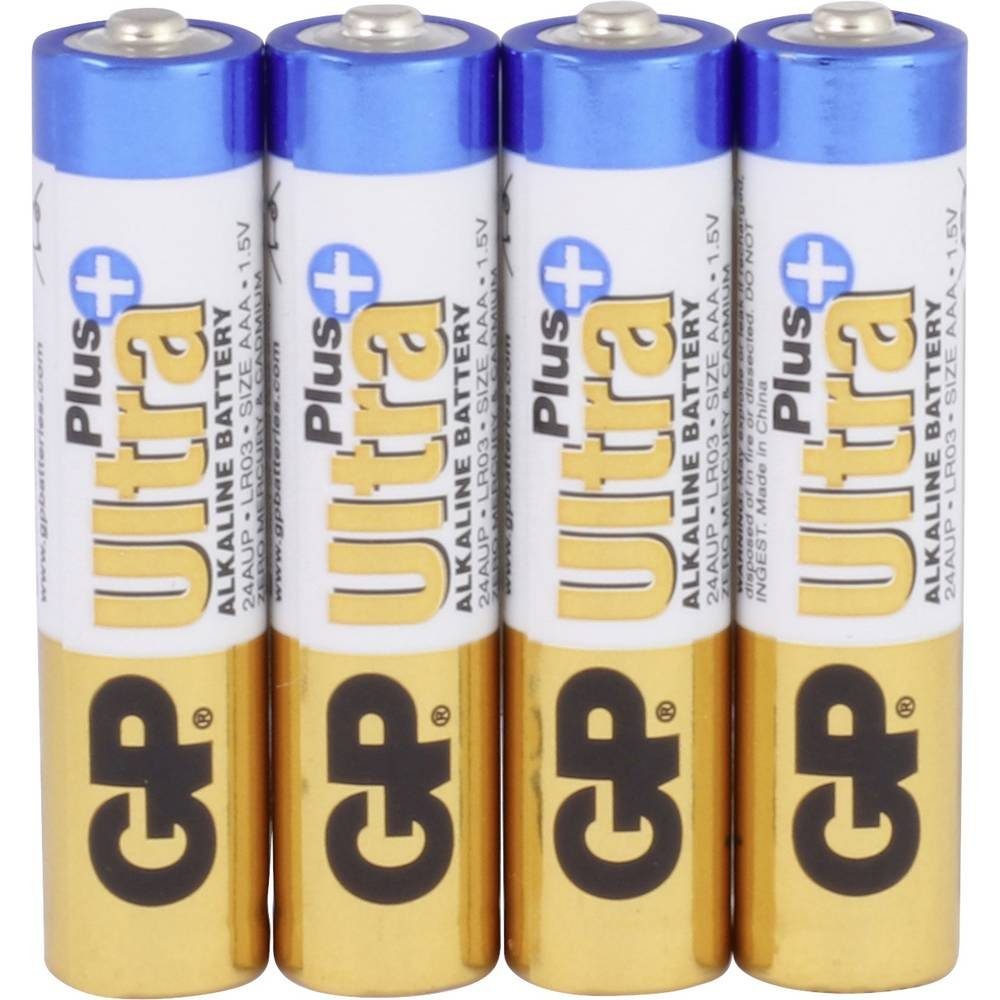 GP Batteries GP Micro-Batterien Ultra Plus 4er Akku