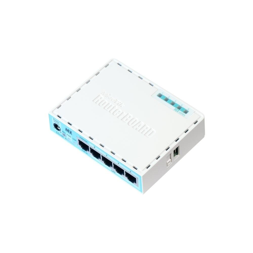 MikroTik MIKROTIK RB750Gr3 Netzwerk-Adapter, Router - 4-Port-Switch ...