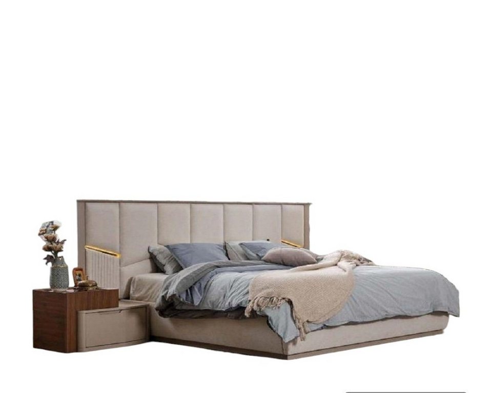 Jvmoebel Schlafzimmer Set Moderne Beige Schlafzimmer Garnitur