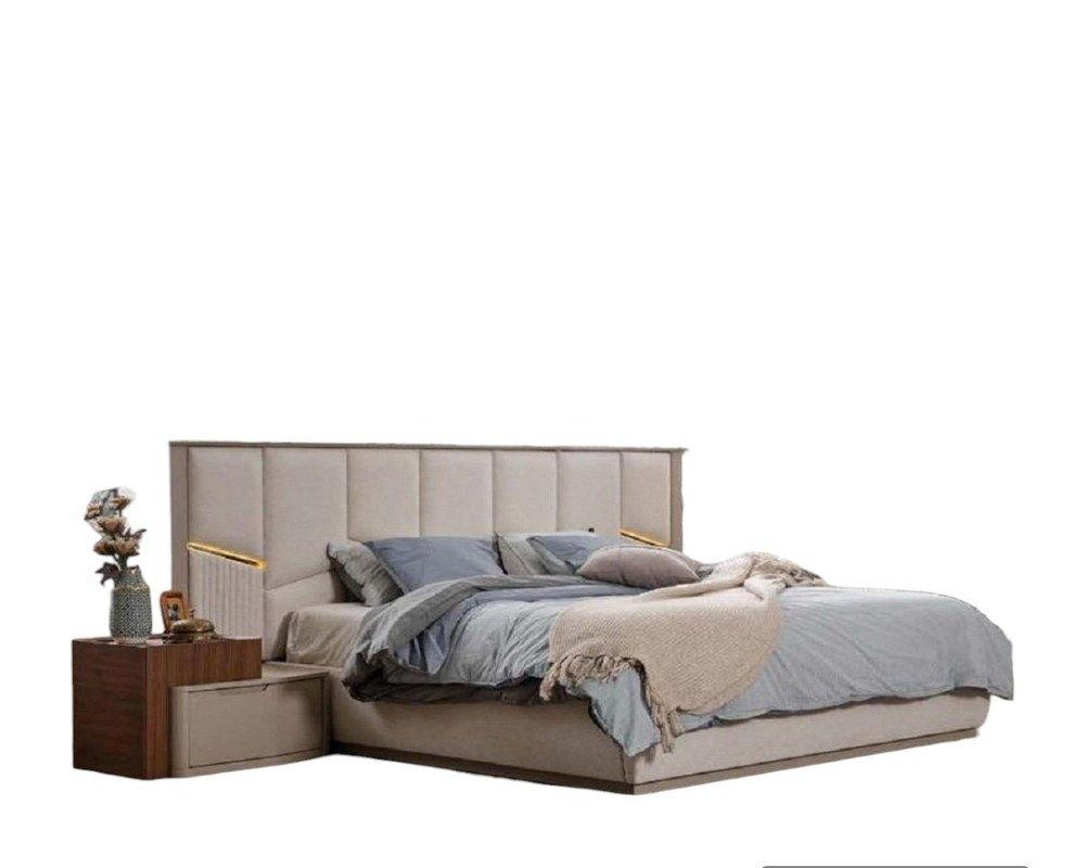 Jvmoebel Schlafzimmer Set Moderne Beige Schlafzimmer Garnitur