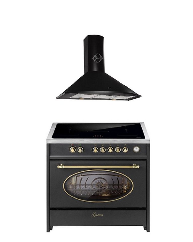 Gurari Induktions Standherd E 913 Ru Blgch 046 Bl 9 Retro Range