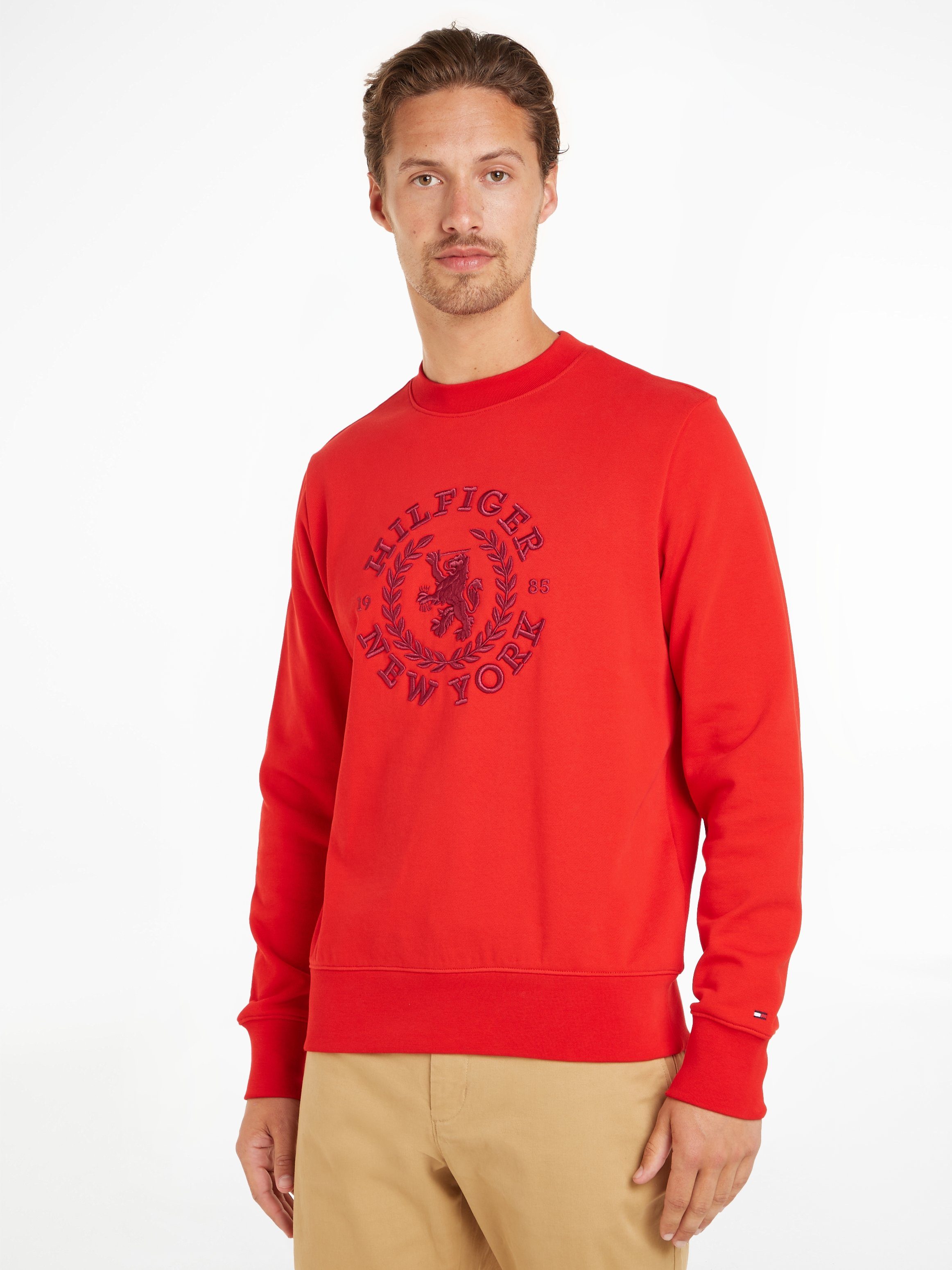 Tommy hilfiger crest crew store