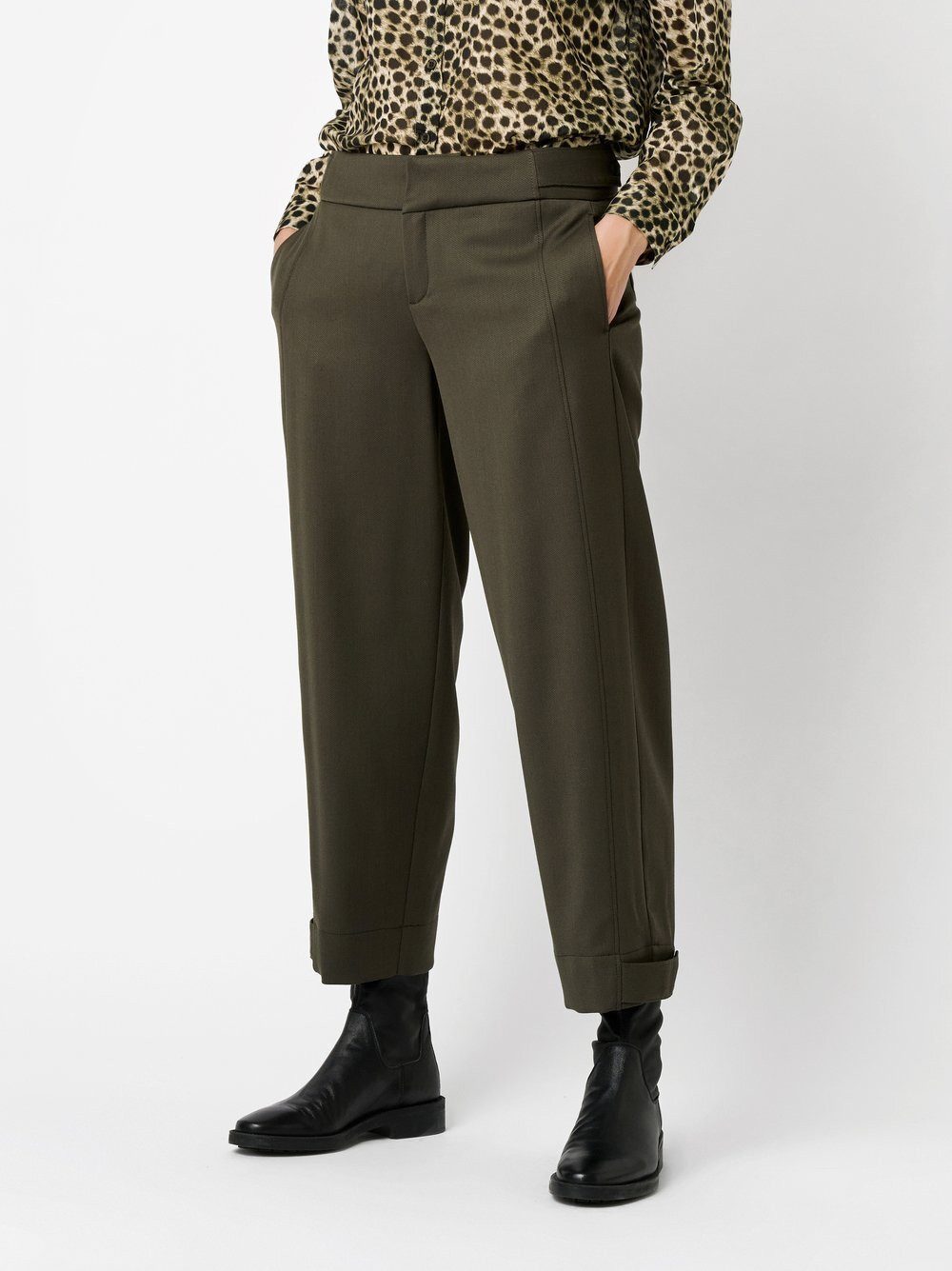 TONI Cargohose Ella mit Schnallen an den Säumen, Cargo Pant