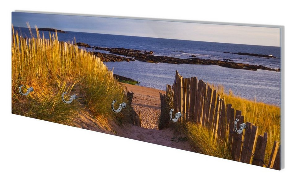 Wallario Wandgarderobe Weg Durch Die Dünen Zum Meer An Der Küste 1